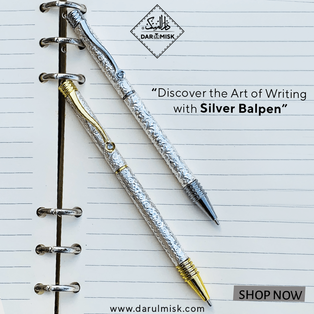 Premium Silver Ball Pen – Dar ul Misk