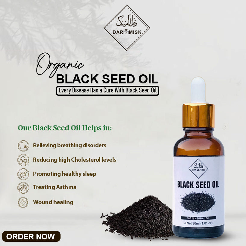 Organic Black Seed Oil – DAR UL MISK